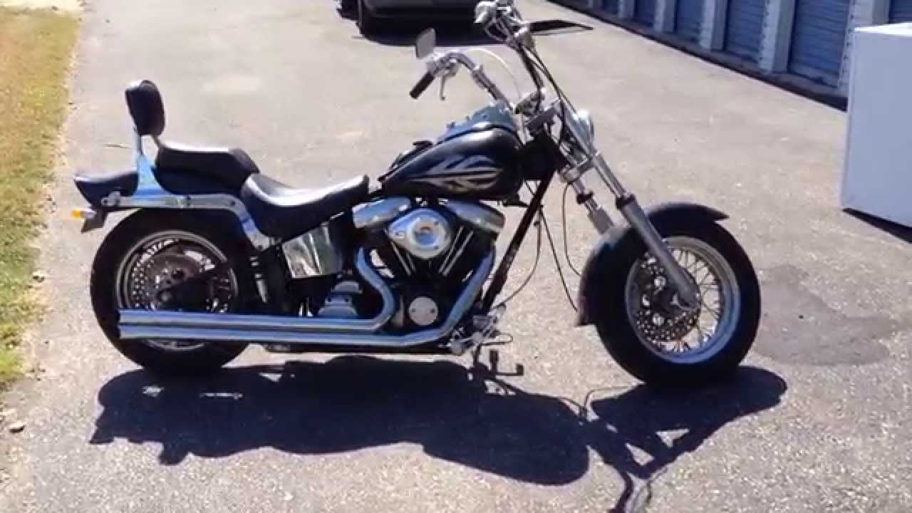 1997 California Custom Chopper - YouTube