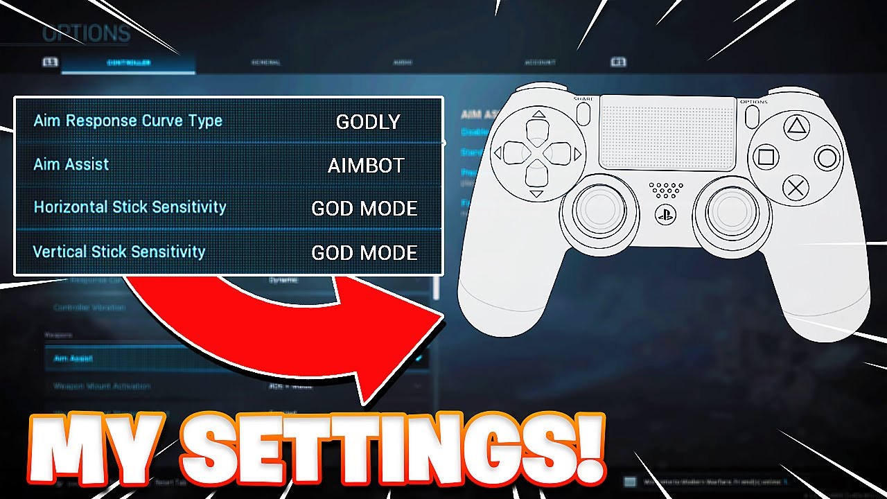 BEST CONTROLLER SETTINGS IN MODERN WARFARE! BEST SETTINGS FOR CONSOLE ...