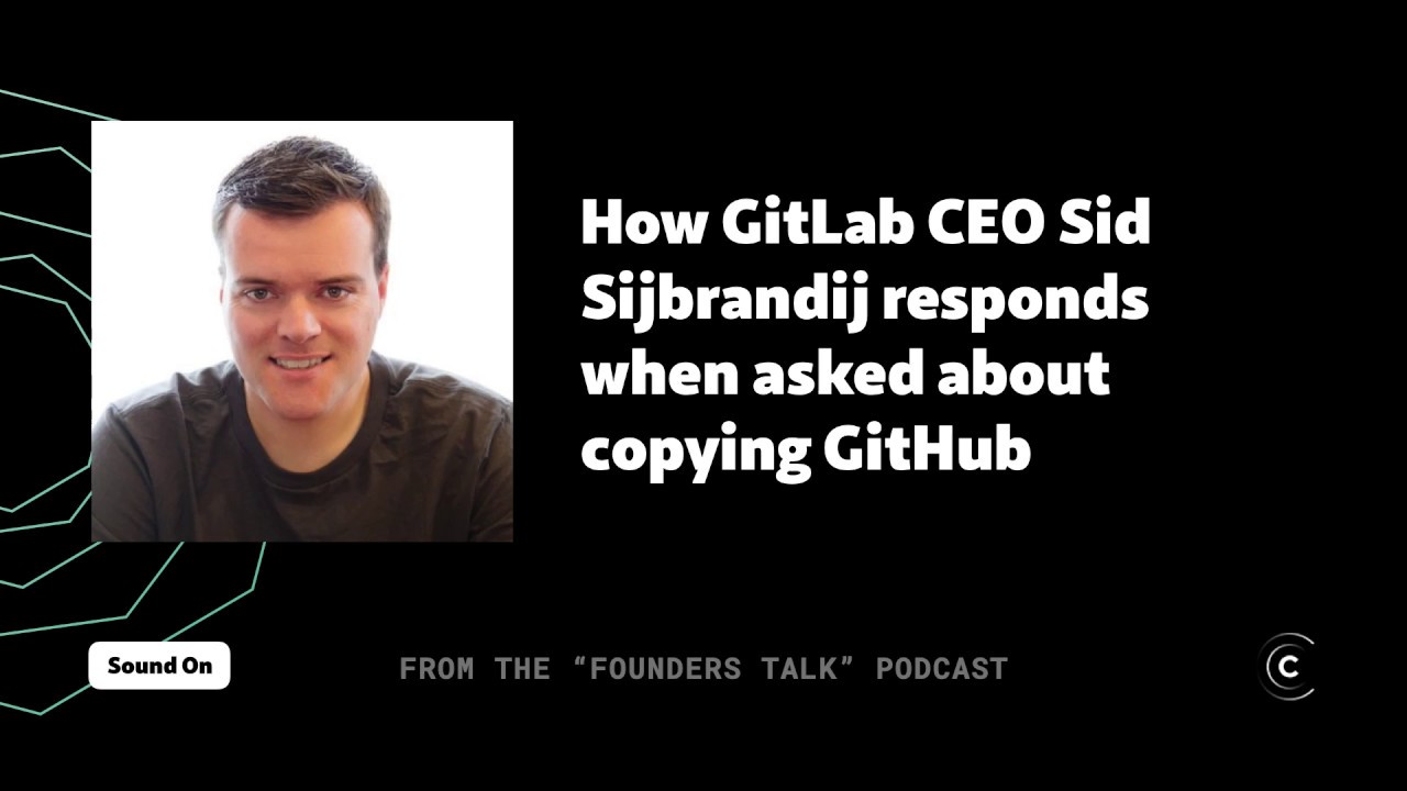 GitLab's CEO on copying GitHub - YouTube