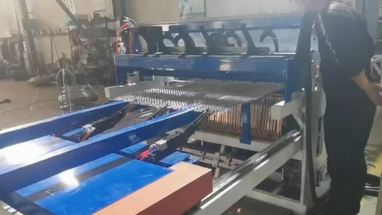 fully automatic welded wire mesh making machine provided plvc 3-8mm ...