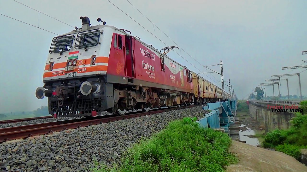 FOURTUNE Livery Special HWH/WAP-5 attack with 30106/ Katwa-Rampurhat ...