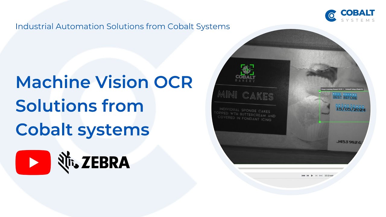 Machine Vision OCR Solutions from Cobalt systems - YouTube