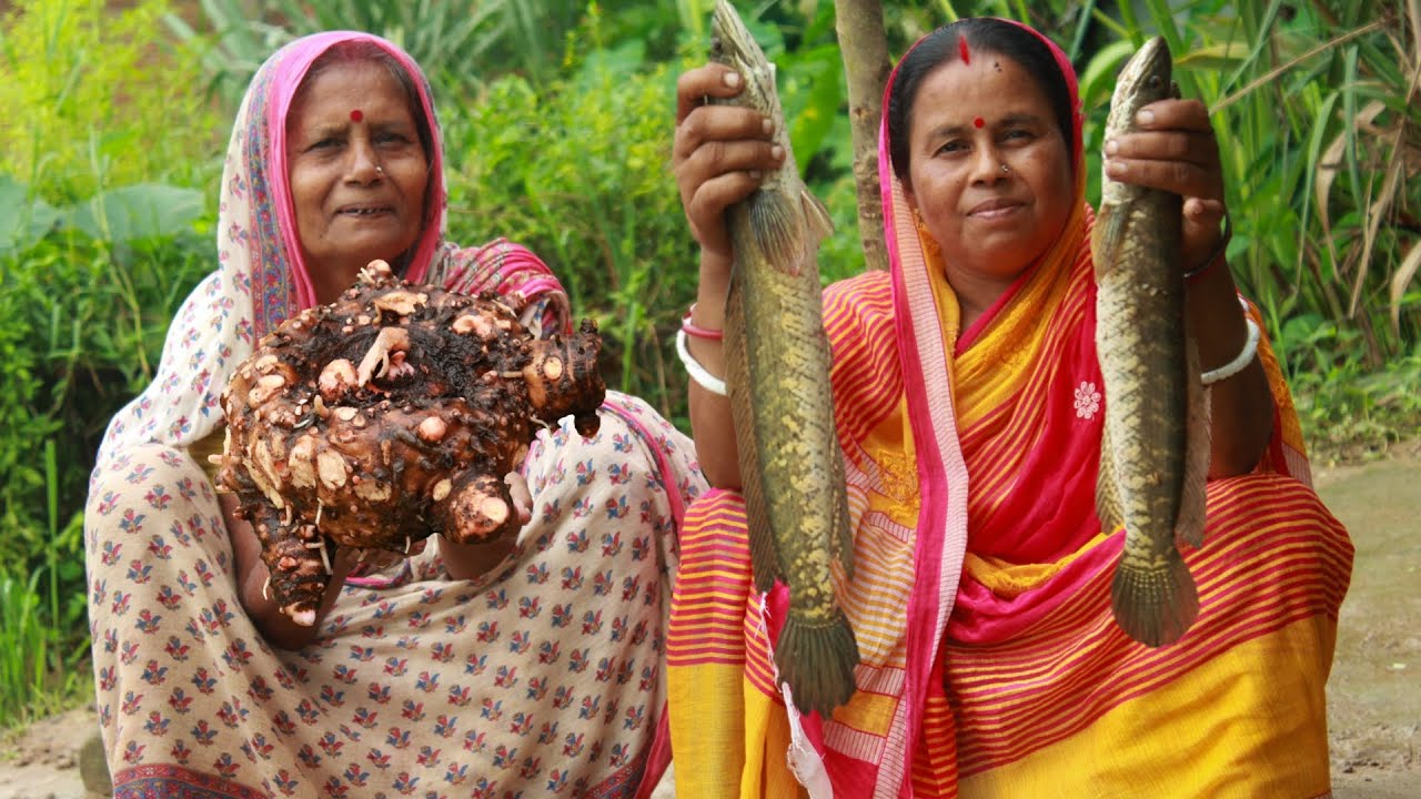 Bengali Famous Shol Fish Recipe With Oal !! - YouTube