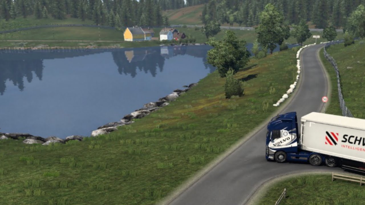 Hidden Roads in ETS2 in KRISTIANSAND , NORWAY | #TD 13 | Gamez Trendz ...