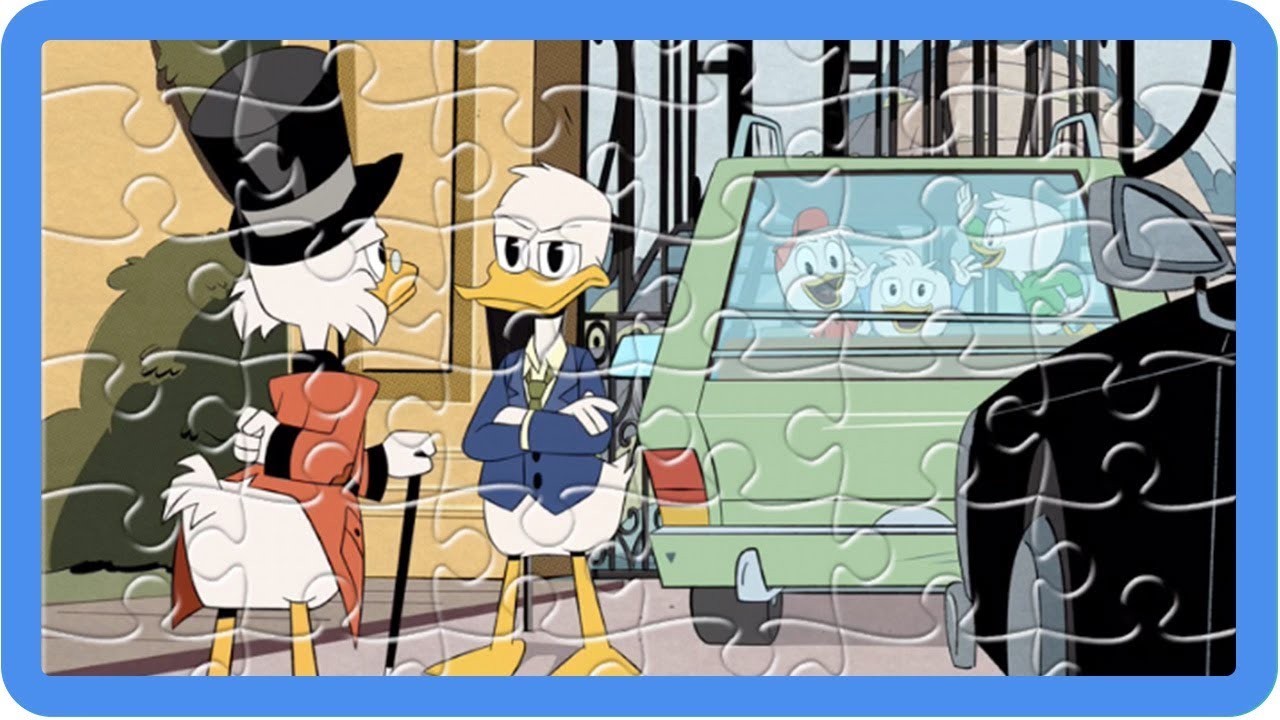 Disney Duck Tales Jigsaw Puzzles | Scrooge McDuck Donald Duck Huey ...