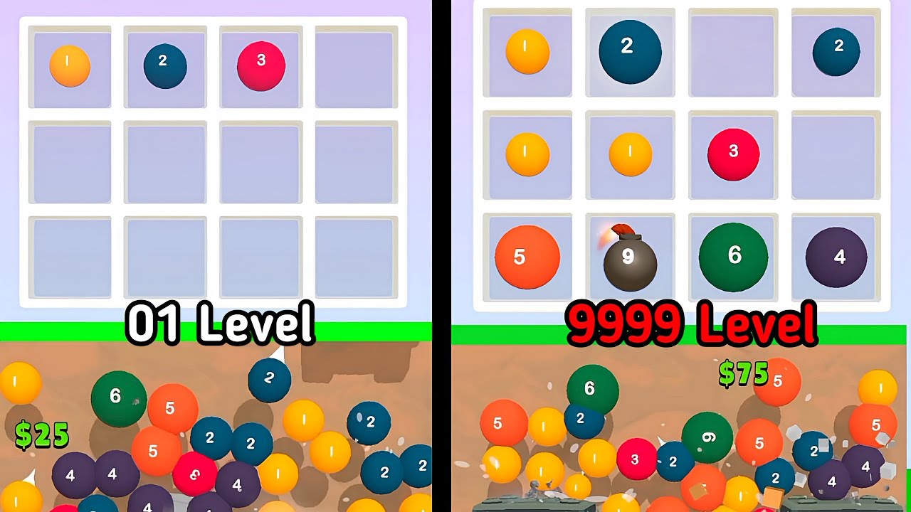 Merge Fall 3D game in Max Level ⭐ Merge Simulator Battles - YouTube