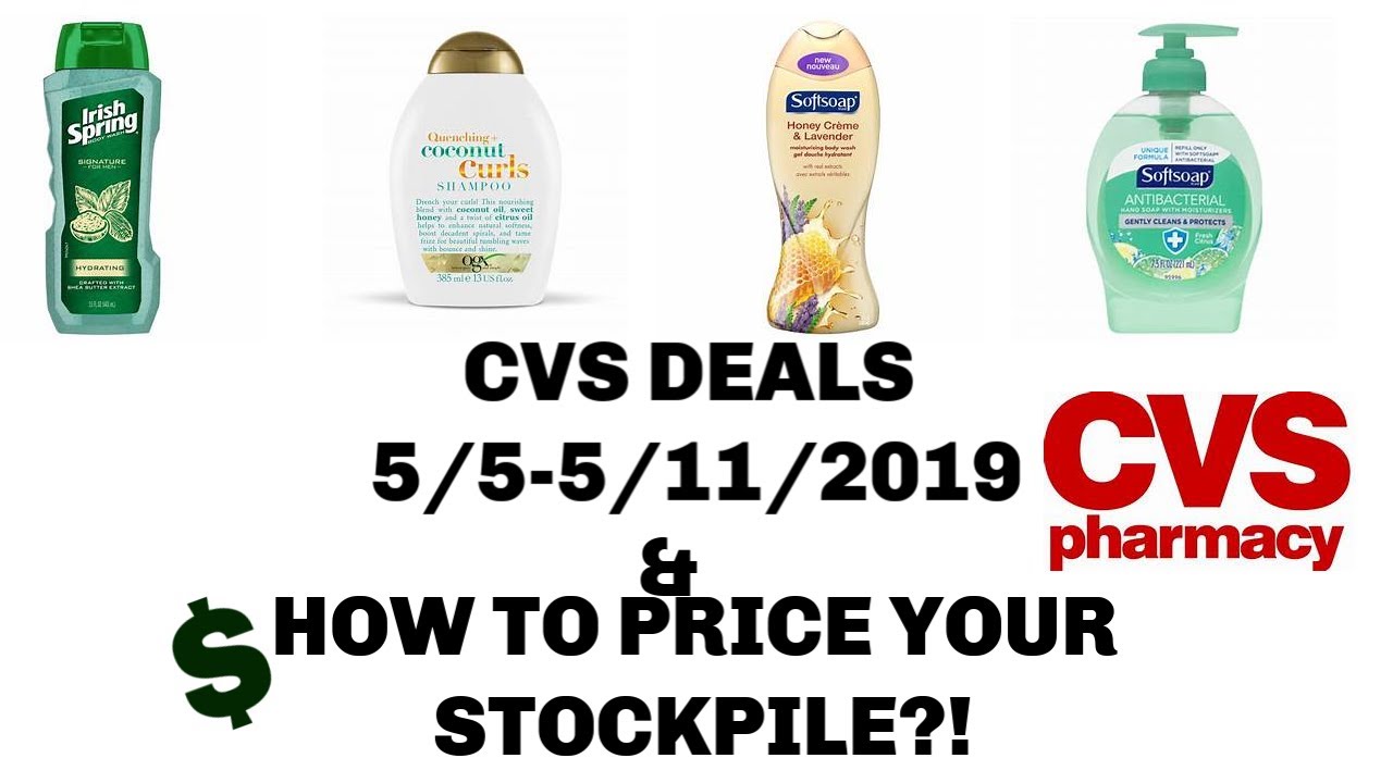 Great Week At CVS 5/5-5/11/2019 (How To Price Your Stock Pile?) - YouTube