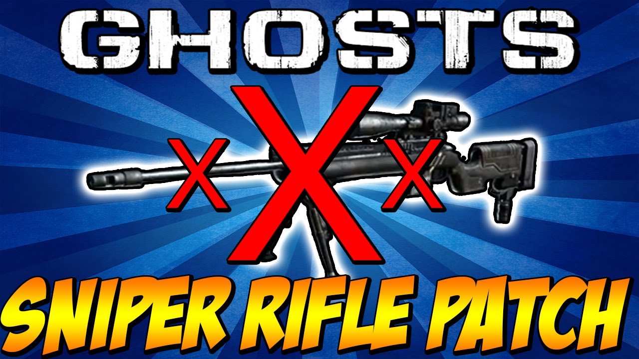 COD Ghosts - "SNIPER RIFLE PATCH / NERF" Good or Bad for Sniping? (Call ...