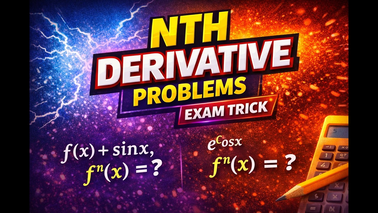 🚀 Nth Derivative Problem Solving | Calculus | Engineering Mathematics ...