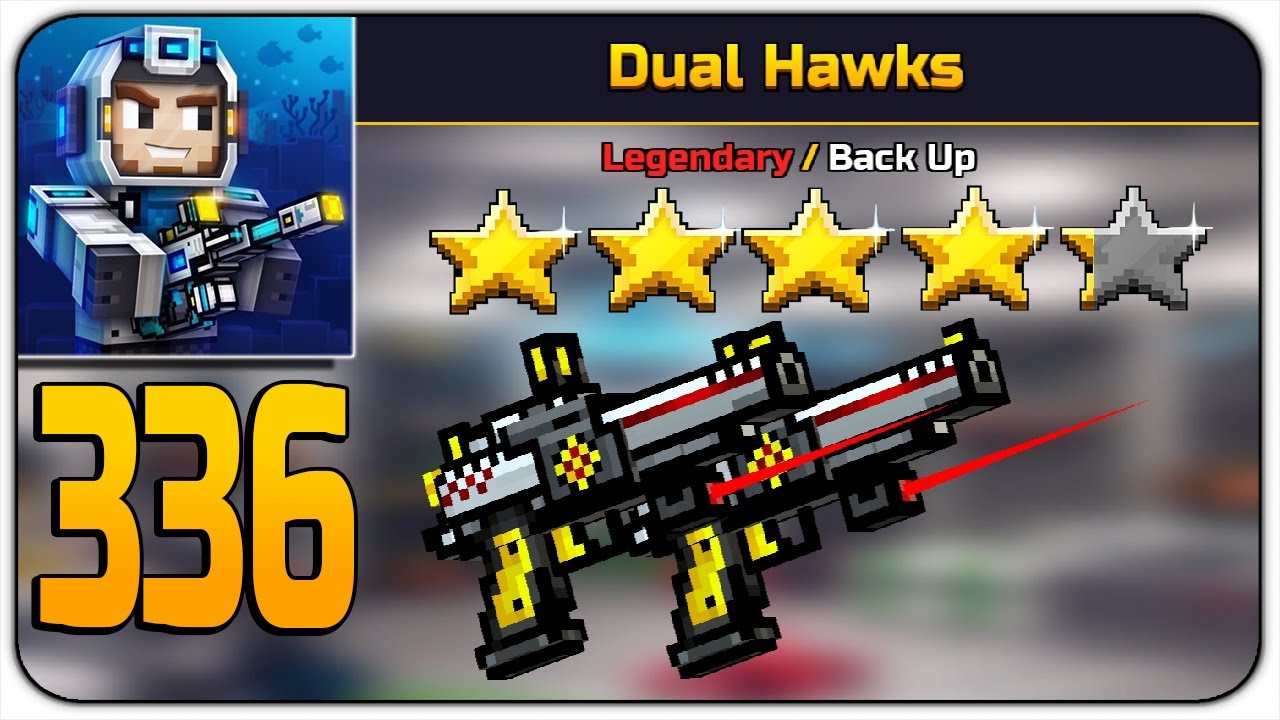 Pixel Gun 3D - Dual Hawks (Gameplay Walkthrough Part 336) - YouTube
