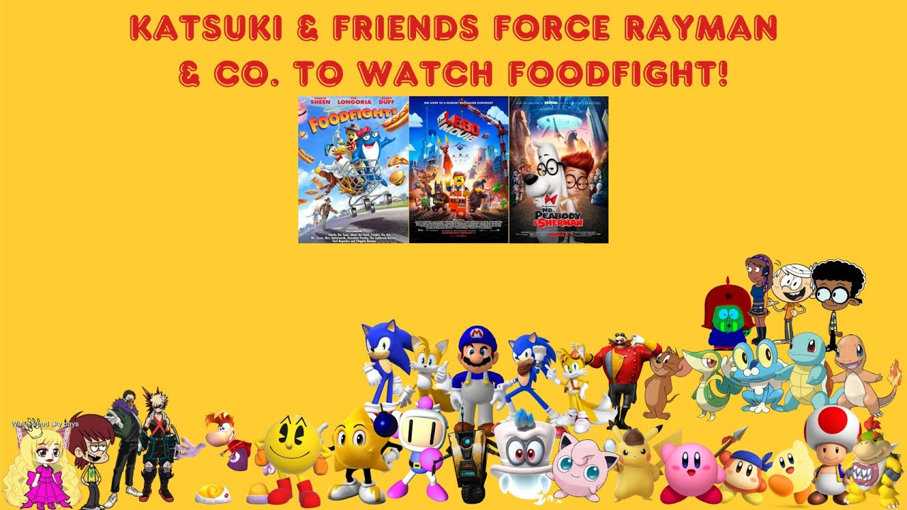KCPA Movie: Katsuki and Friends Force Rayman & Co. to Watch Foodfight ...