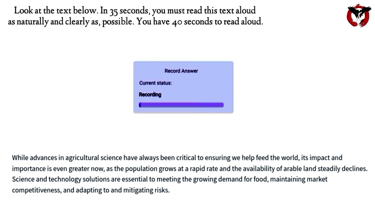 READ ALOUD PRACTICE| READ ALOUD APRIL PART 8| #pte - YouTube