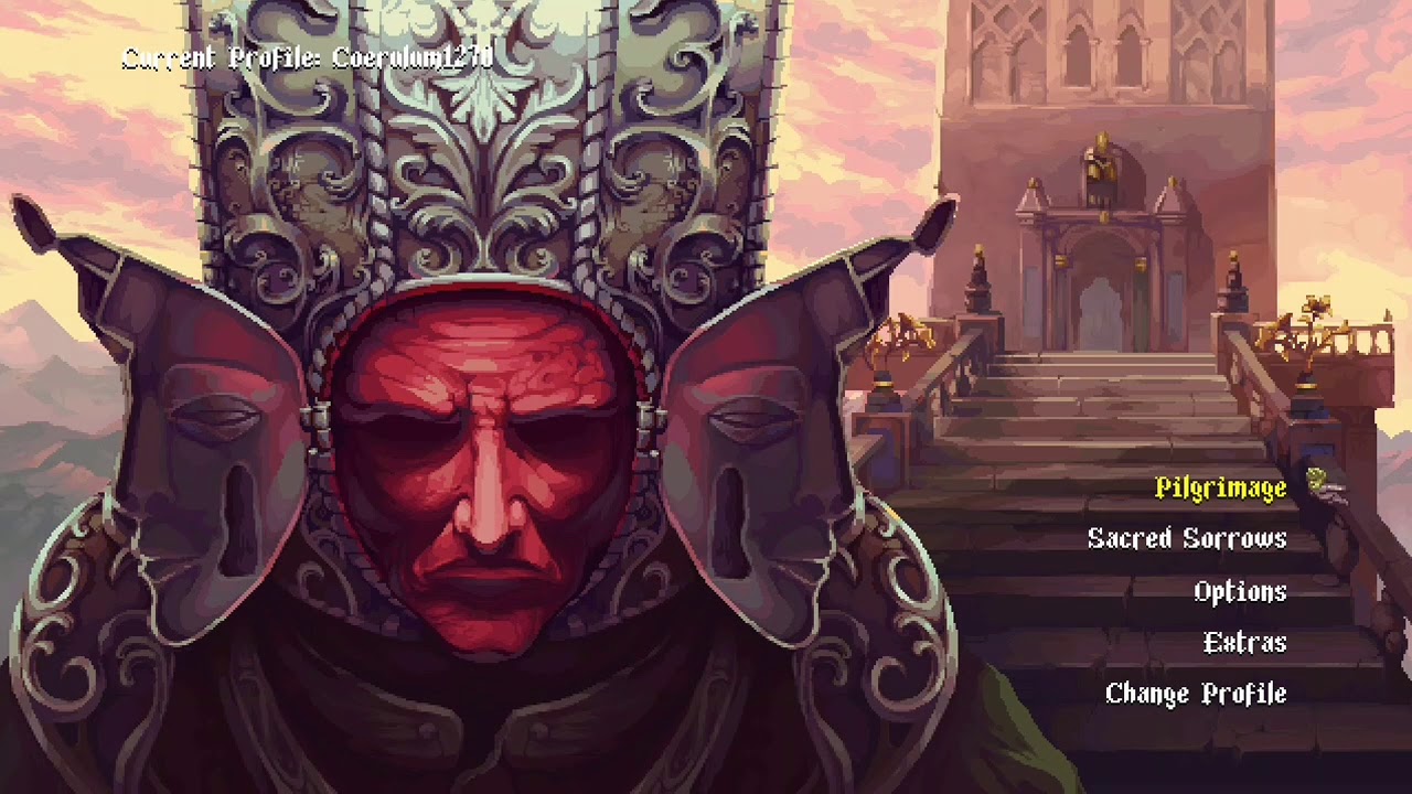 Blasphemous possibly leaked new background and boss rush menu - YouTube