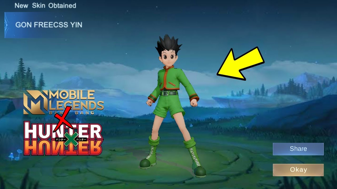 THANKYOU MOONTON, HUNTERXHUNTER x MLBB COLLAB IS HERE!! YIN as GON ...