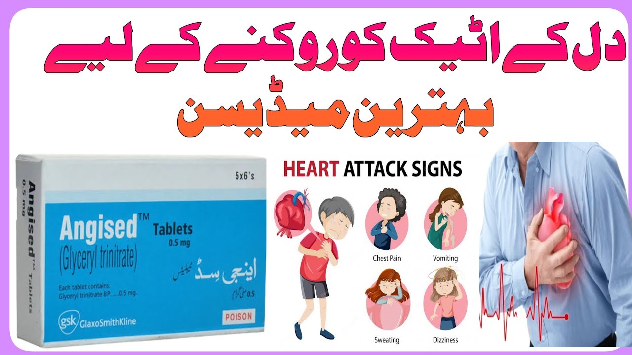 Glyceryl Trinitrate || Angised Tablet || Heart Attack Problem solved ...