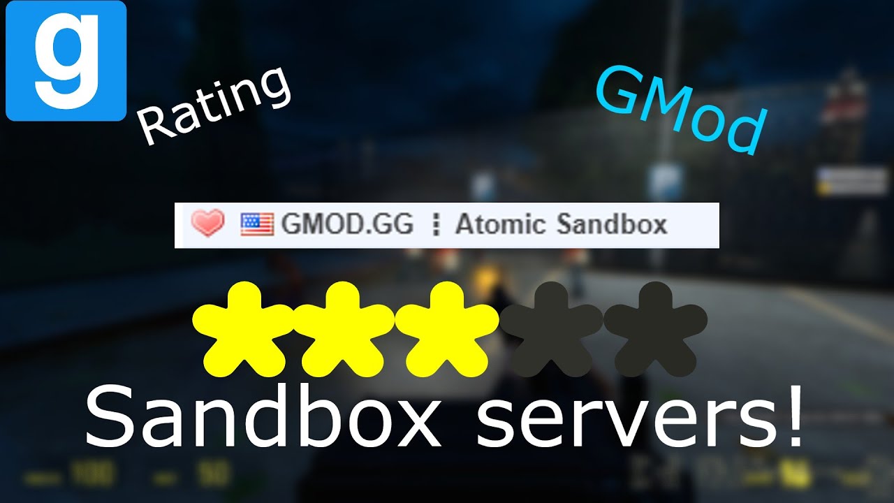Rating Garry's Mod Sandbox servers! - YouTube