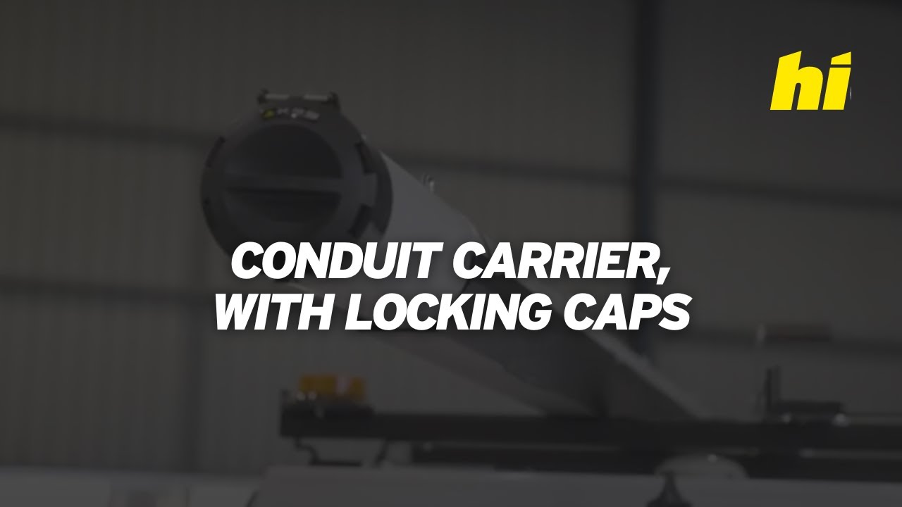 Hidrive Accessories | Conduit Carrier, With Locking Caps - YouTube