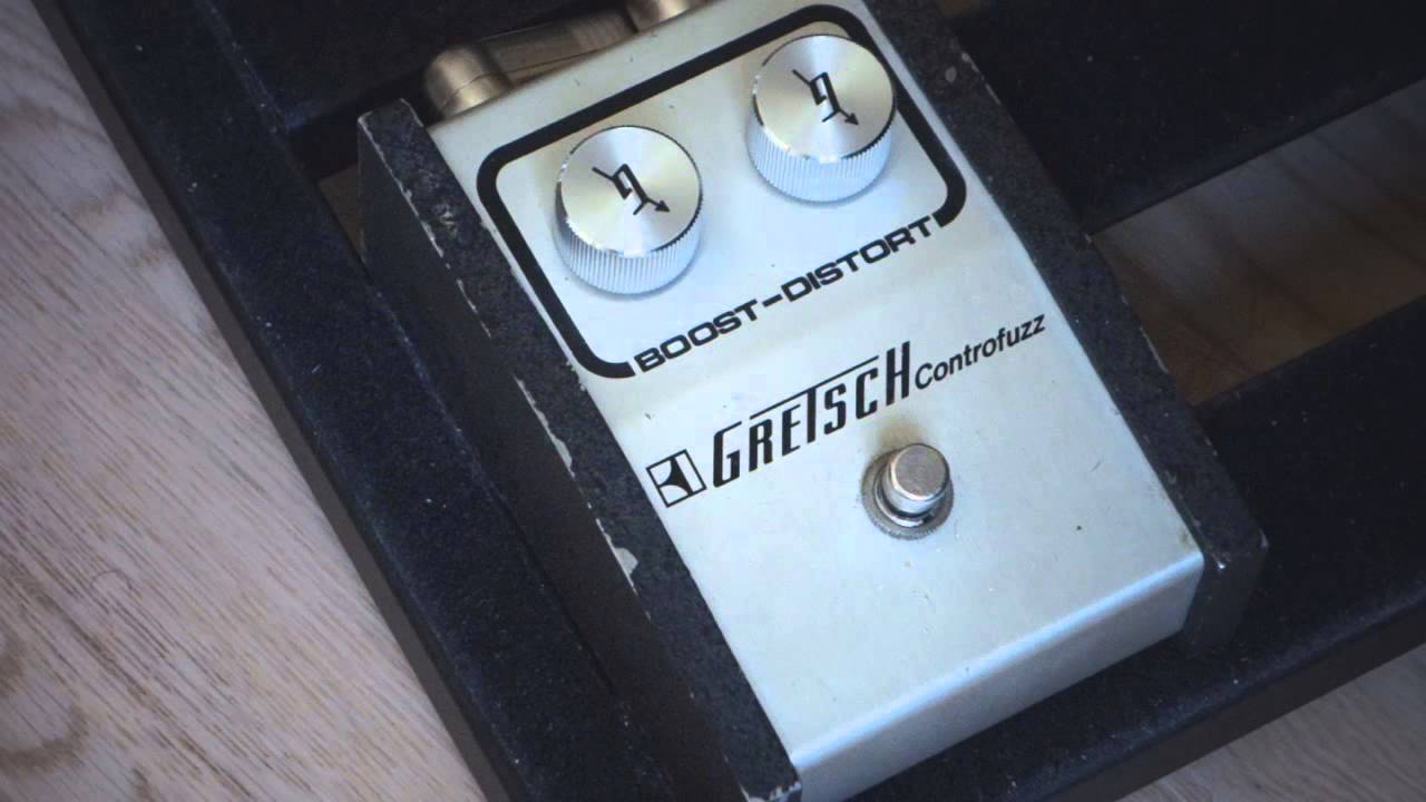 Gretsch Controfuzz vintage fuzz - YouTube