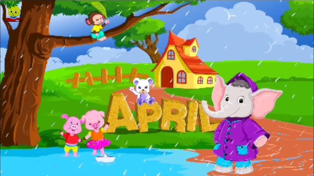 April Showers Bring May Flowers | Fun Kids Song About Spring - YouTube