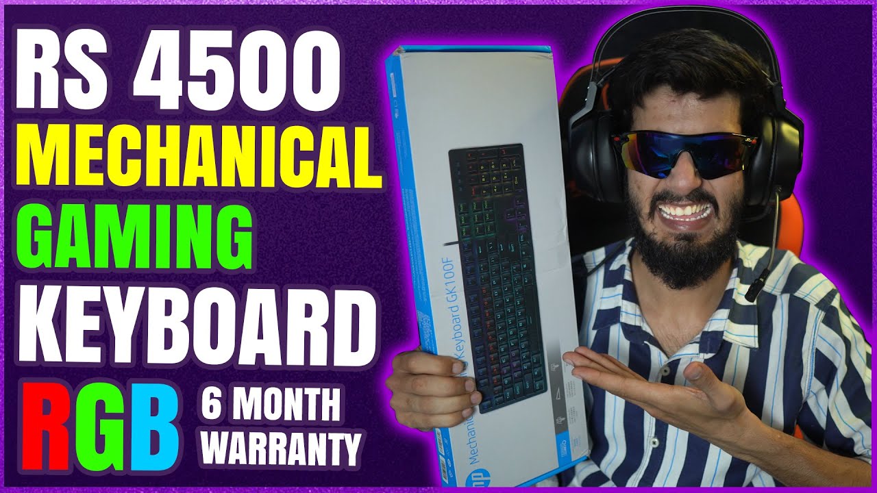 HP GK100F Mechanical Keyboard Review & Unboxing | Budget Mechanical ...