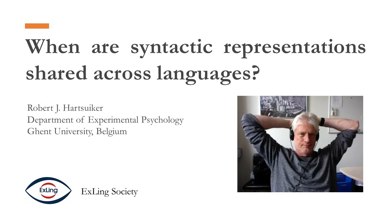 R.J. Hartsuiker ExLing 2021 keynote - YouTube