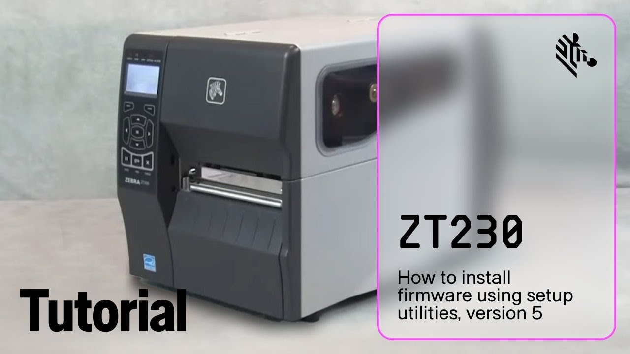 How to install firmware using Setup Utilities | Version 5 | ZT230 ...
