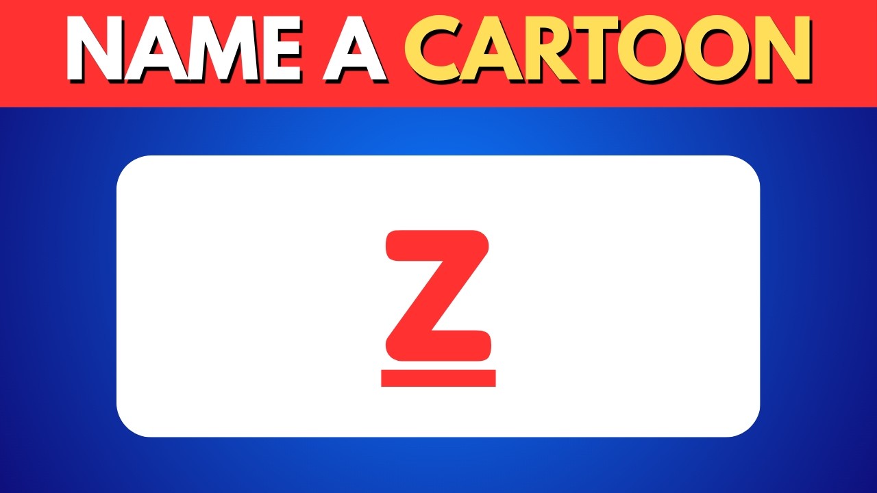 Can You Guess the Cartoon Character? 🅰️ | The Ultimate Word Association ...