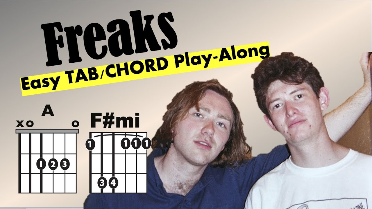 Freaks (Surf Curse) TAB/CHORD Play-Along - YouTube