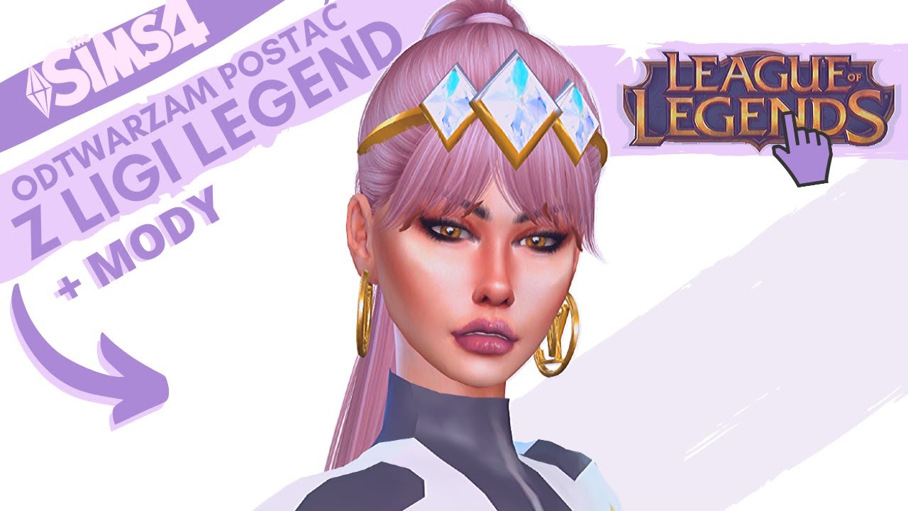 QIYANA W THE SIMS 4 + LINKI | LEAGUE OF LEGENDS - YouTube
