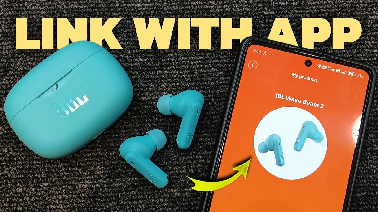 JBL Wave Beam 2 Earbuds LINK With JBL Headphone APP || Full Details ...