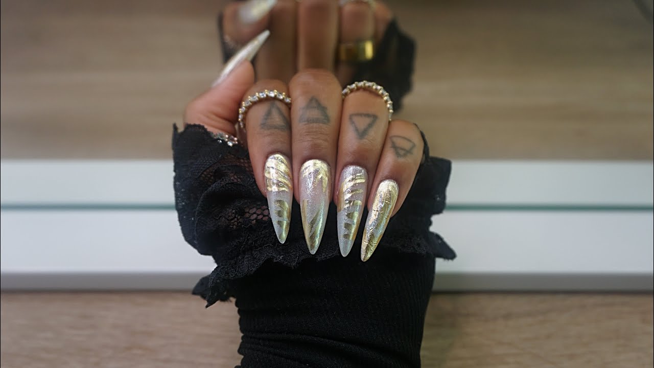 How To Do Gel X At Home | Chrome Isolation | Quick and Easy Beginner Friendly Tutorial - YouTube