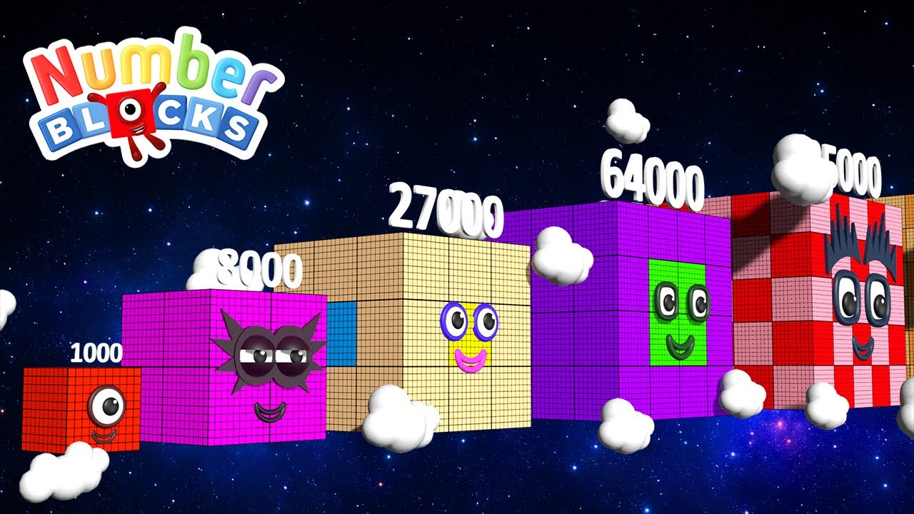 Numberblocks 1 vs 216,000 PERFECT CUBES | Learn to Count BIG Numbers ...