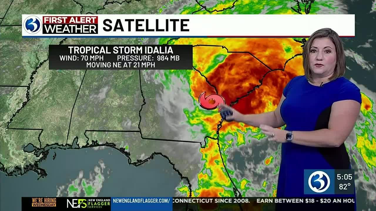 Tracking Tropical Storm Idalia - YouTube