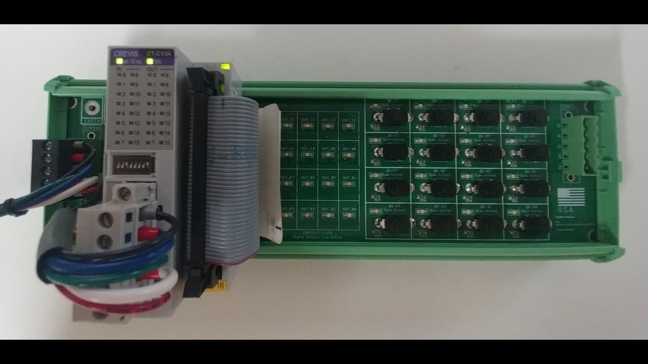 DeviceNET Trainer Module - Description and Functionality - YouTube