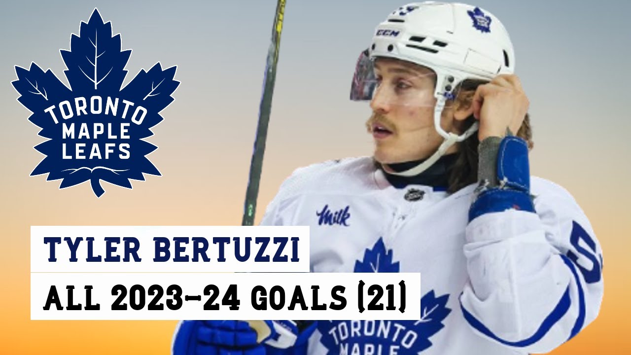 Tyler Bertuzzi (#59) All 21 Goals of the 2023-24 NHL Season - YouTube