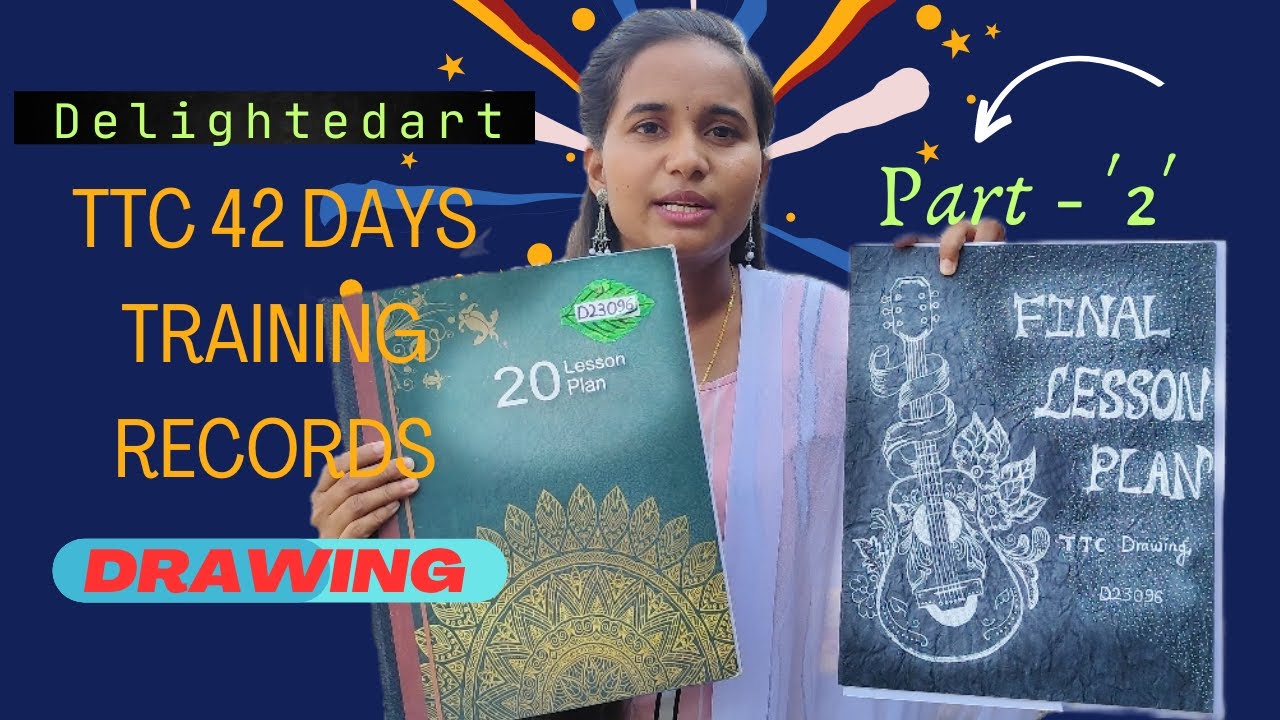 DRAWING TTC 42 DAYS TRAINING RECORDS PART - 2 | | Delightedart ...