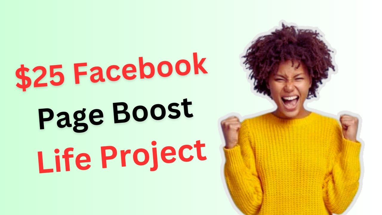 How to create Facebook page boost Live | 25$ facebook page boost Live ...
