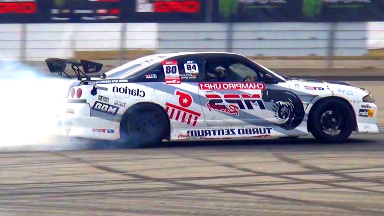 Nissan Skyline GT-R R33 - DRIFT Action - Big SMOKE Drifts on Drifting ...