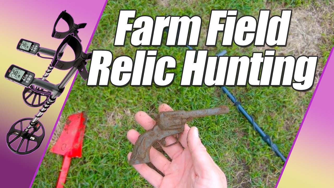 Short Metal Detecting Hunt on a 1800's Farm, Searching for Old Relics ...