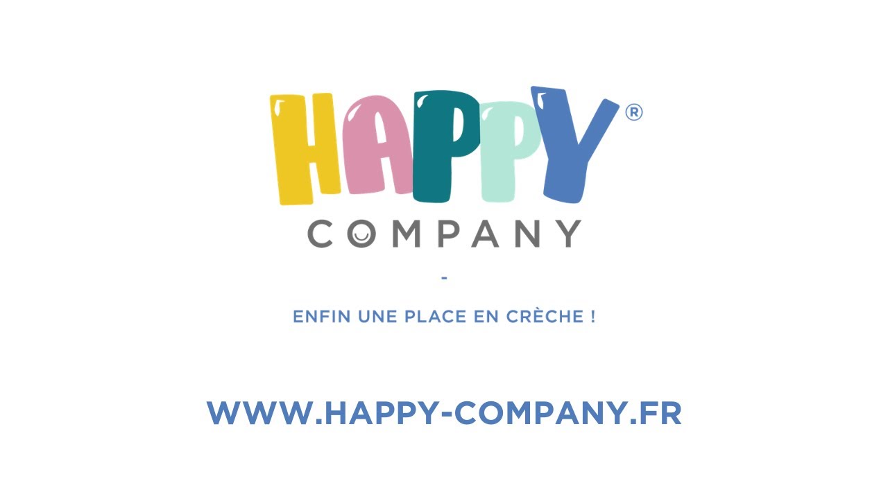 HAPPY COMPANY - 1er service d'inscription en crèches privées - YouTube