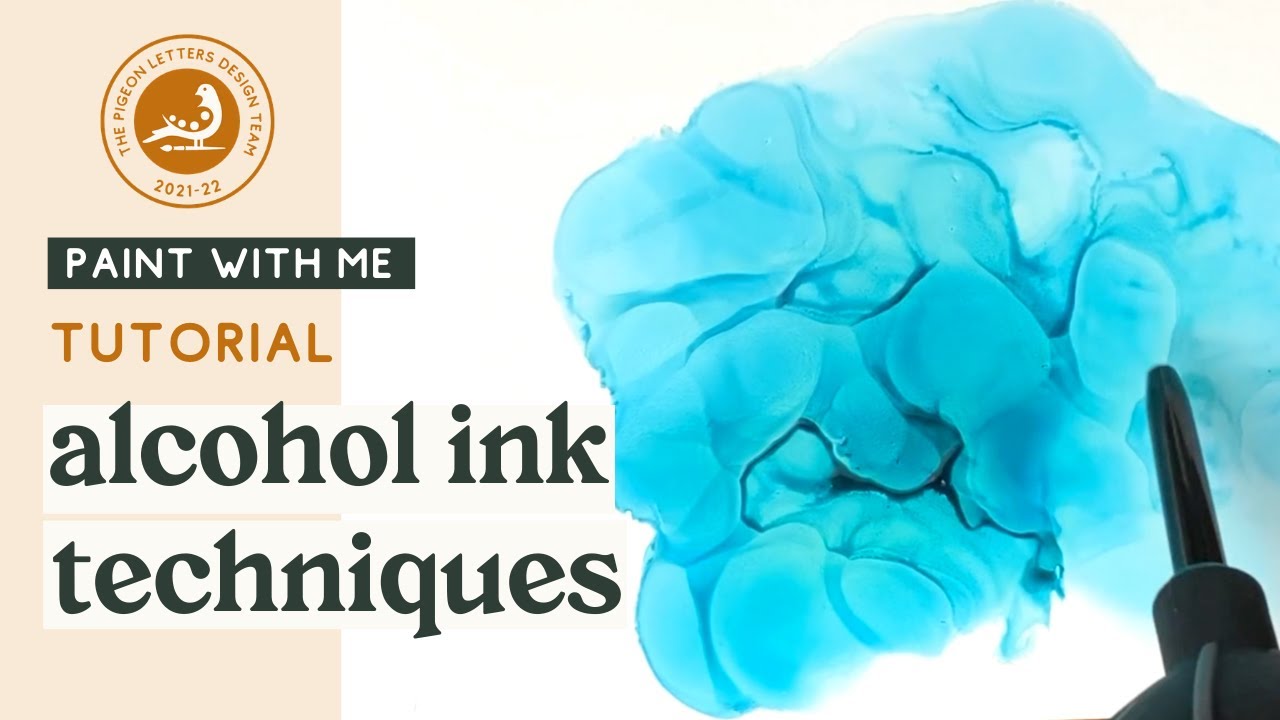 Alcohol Ink Tutorial For Beginners - YouTube
