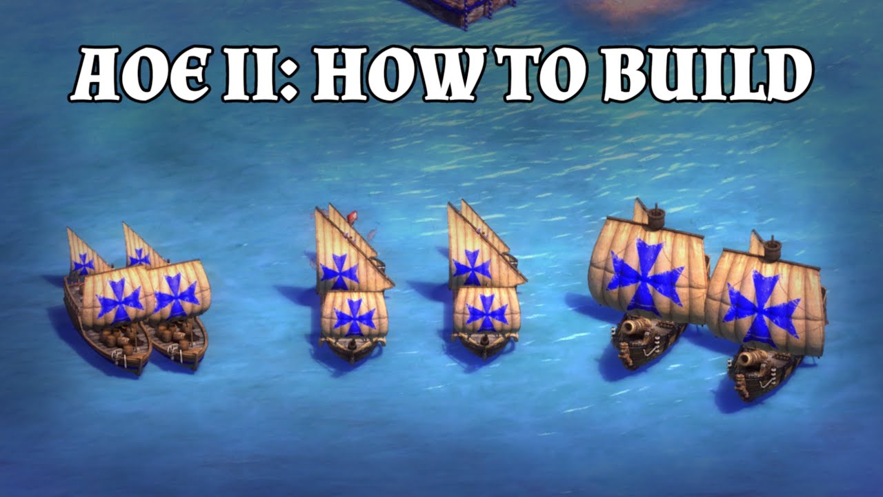 How to build Demolition & Fire Ships or Cannon Galleons in Age of ...