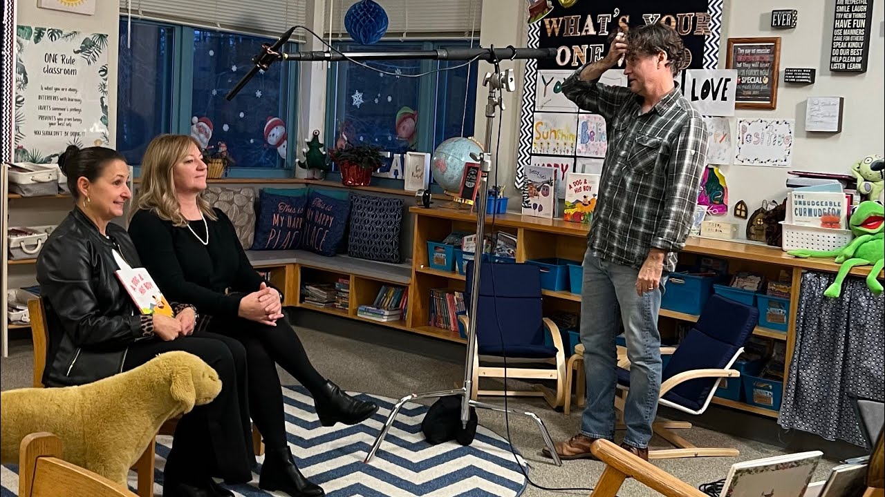 Authors Lisa and Heidi getting interviewed for CMP video - YouTube