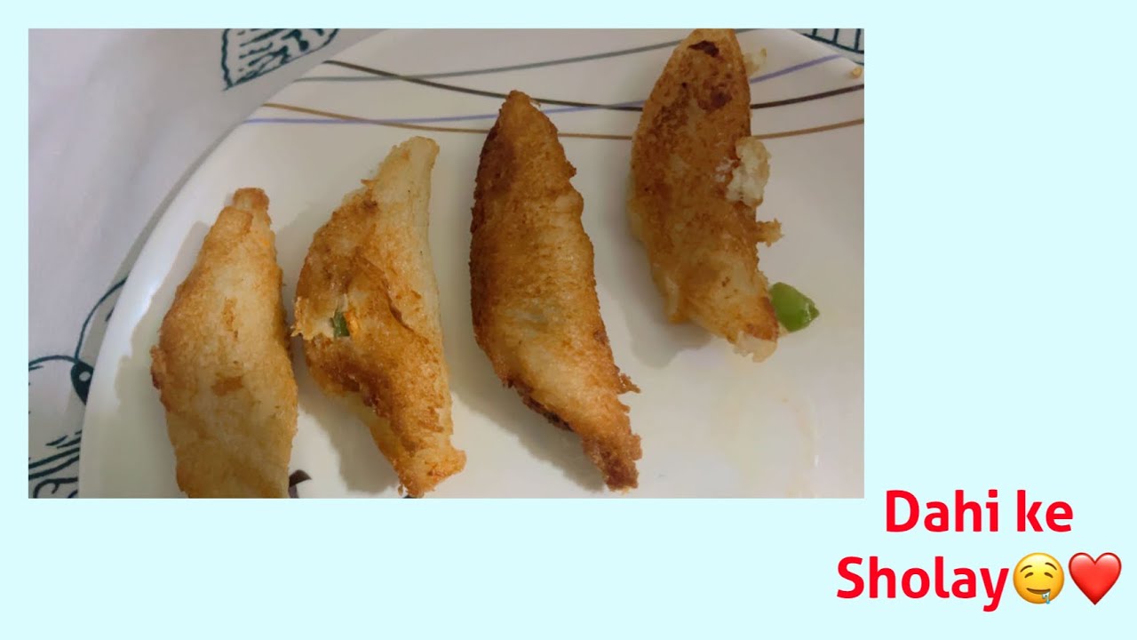 Dahi ke sholay Recipe | FALAK VLOGS | - YouTube