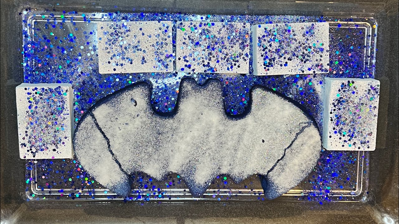 BATMAN | Chalk Reforms | CS Crunch | ASMR | oddly satisfying - YouTube