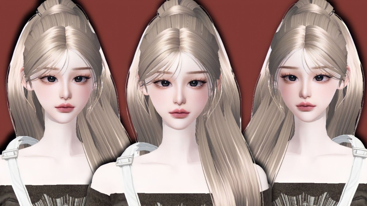 Oplas Zepeto Pretty Girl | Zepeto Face Tutorial Ulzzang Girl - YouTube