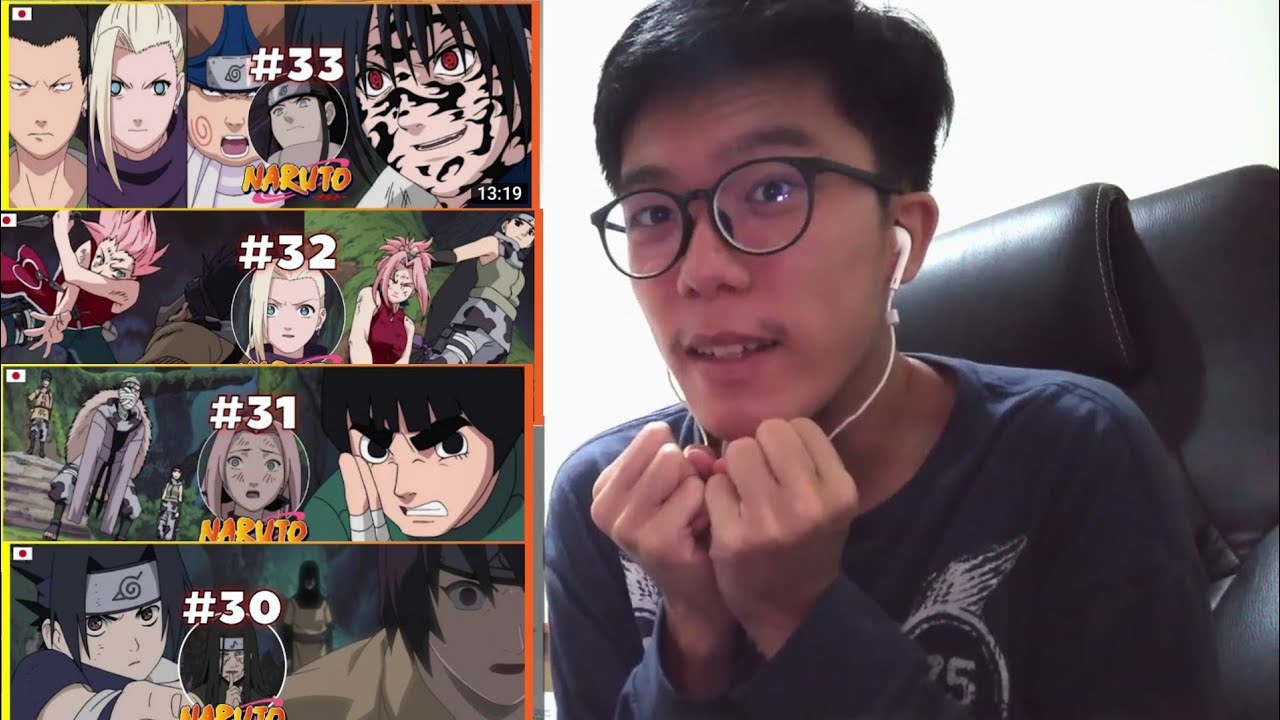 Naruto 30-33 Dragon-Flame Jutsu, Bushy Brow Pledge, Sakura Blossom ...