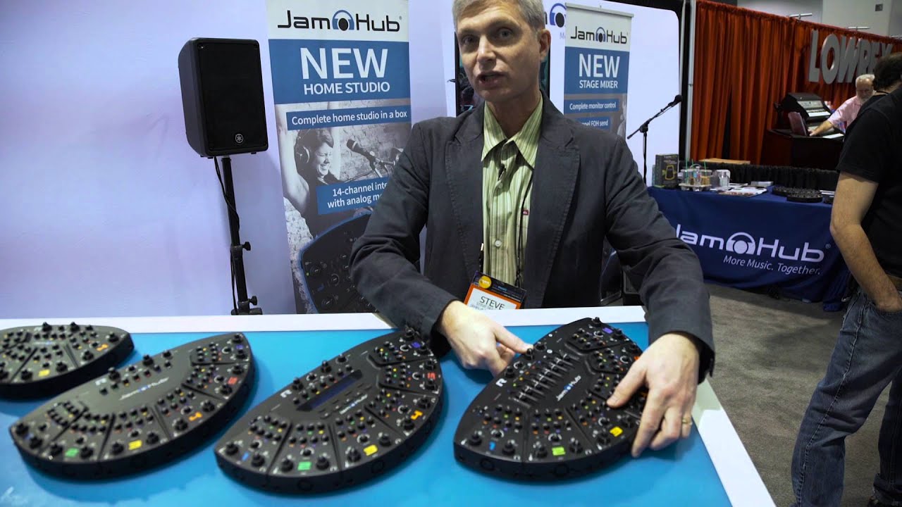 2016 NAMM Show - JamHub Mixers - YouTube