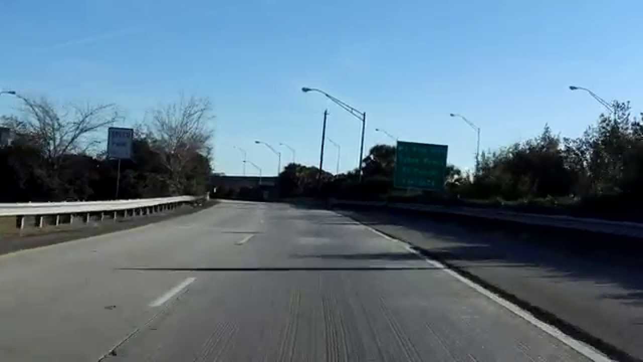 Interstate 16 (Exits 164 to 167) eastbound - YouTube
