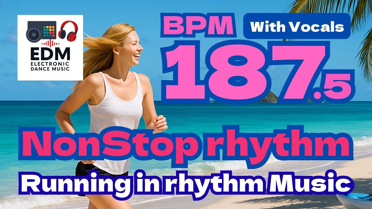 187.5 BPM 187.5 🔥EDM 180BPM ランニング音楽プレイリスト – インターバルトレーニングに最適 #ランニング曲 ...